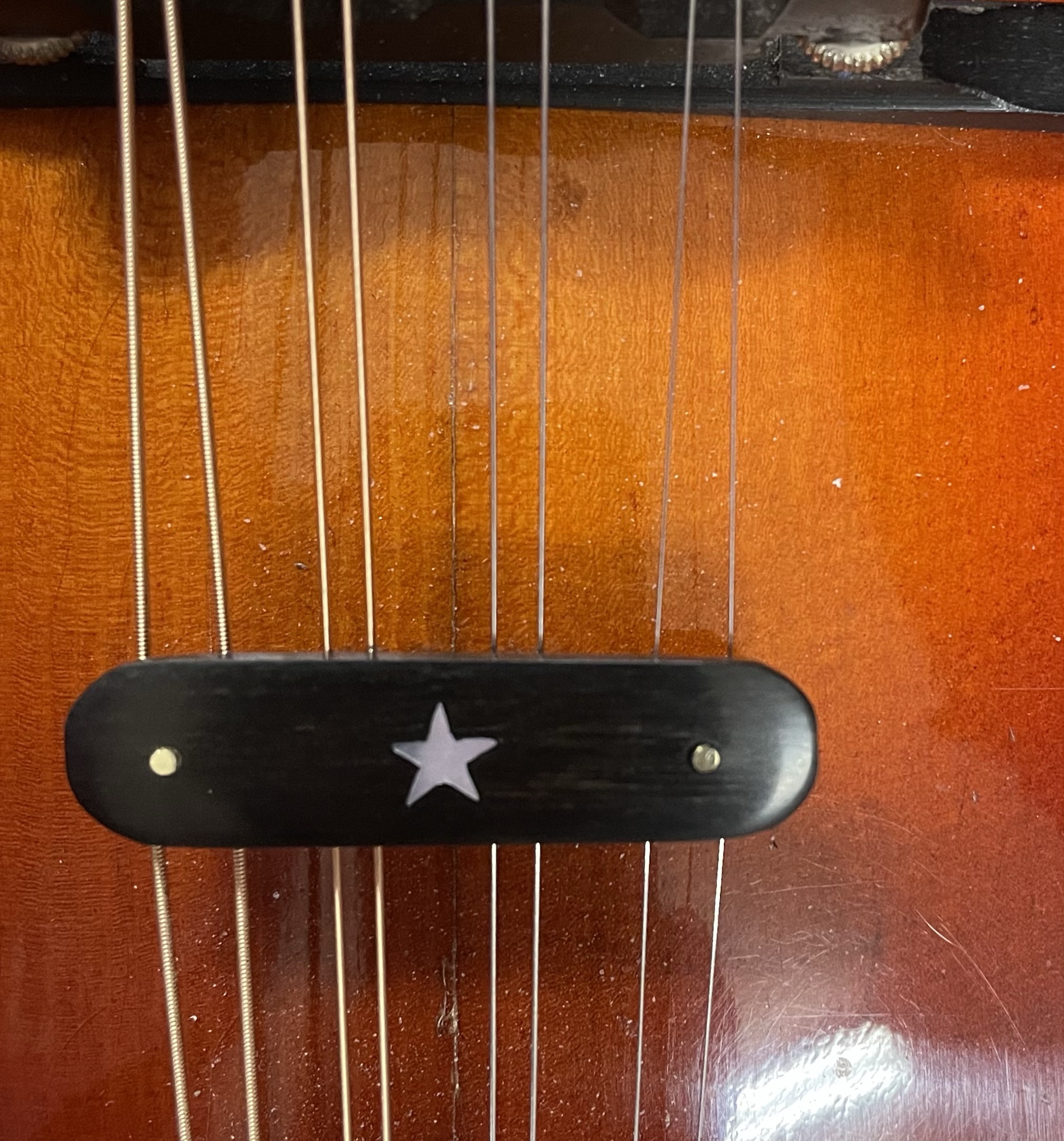 String Suppressor w/star inlay - Hill Country Stringworks