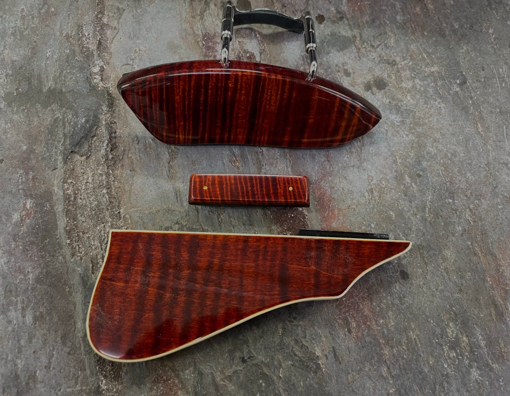 Curly Maple McClung XL & Pickguard set - Hill Country Stringworks
